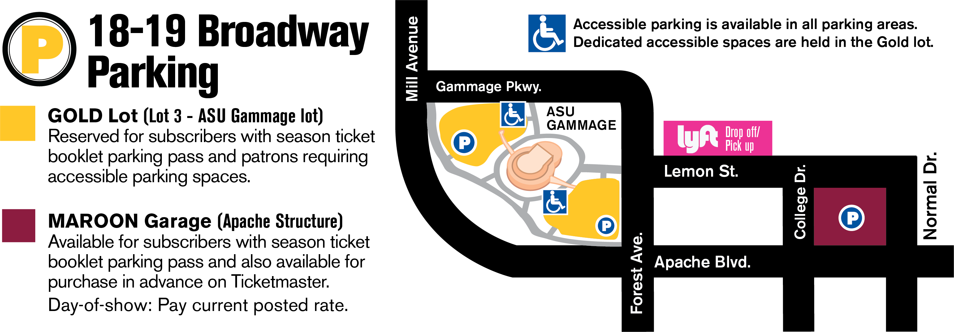 Directions And Parking ASU Gammage